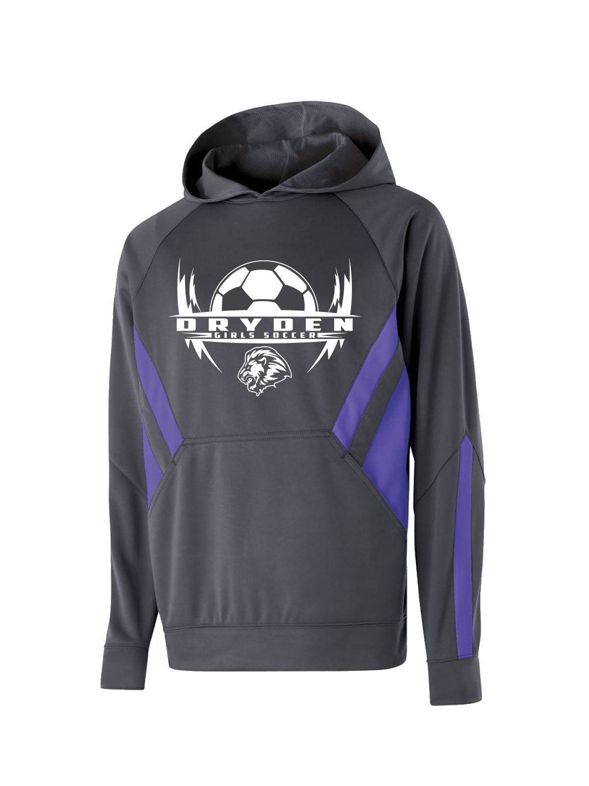 Dryden Soccer Kinetic Ink Screen Printing Embroidery Promotional